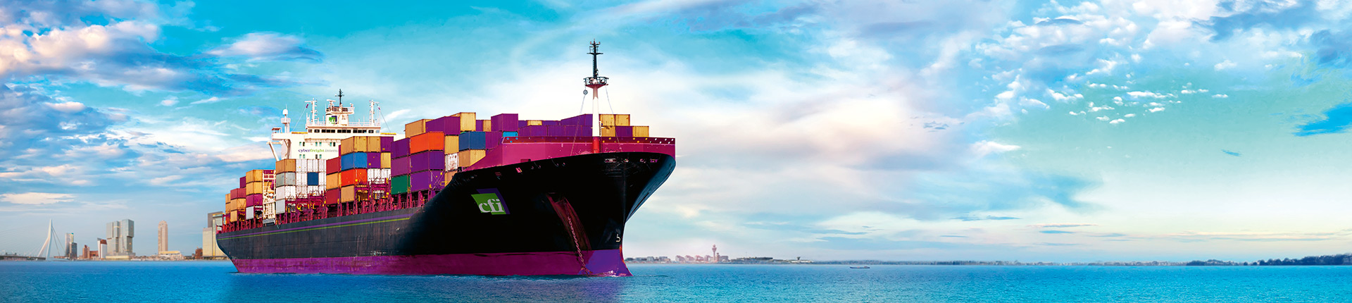 Transport Over Zee - Cyberfreight International staat voor u klaar!